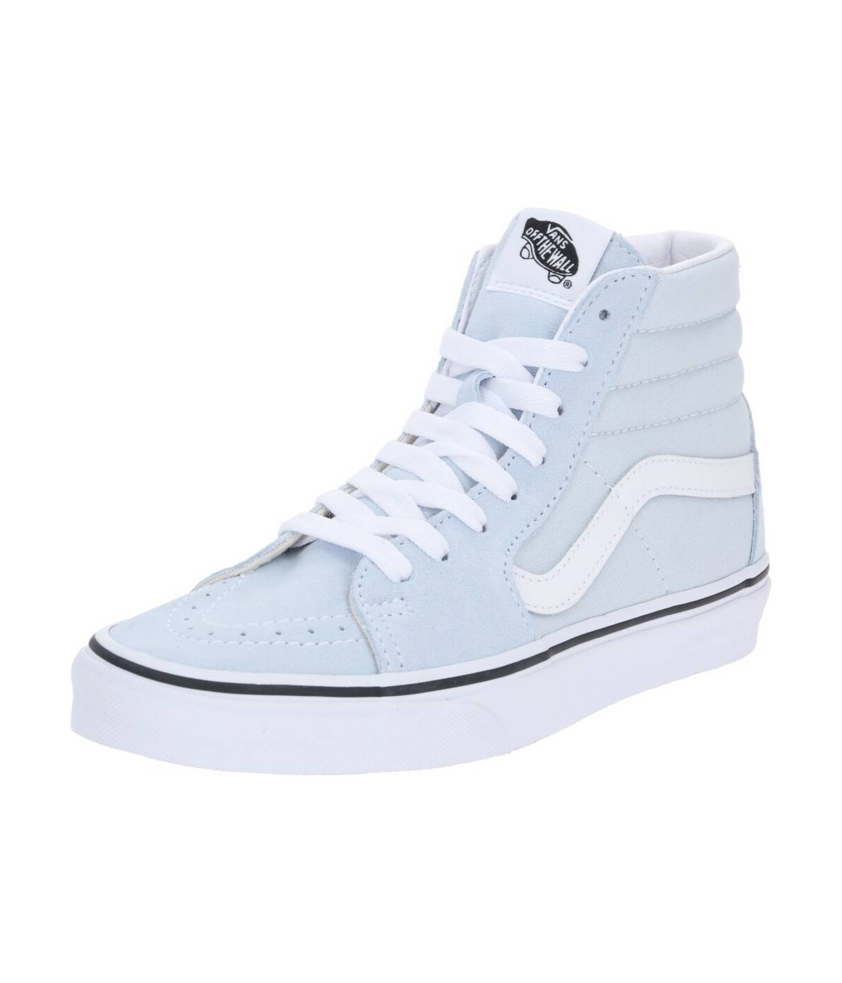 VANS Високи сникърси светлосиньо / бяло | AllShoes.BG
